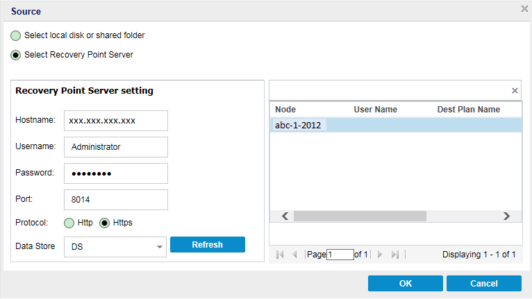 Mount a Recovery Point