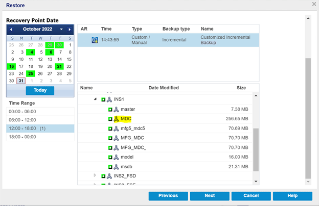 Restore the SQL Database to an Alternate Instance on the Same Server