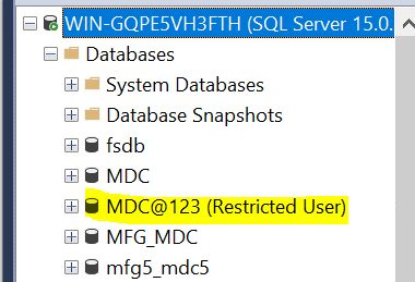 Restore the SQL Database to an Alternate Instance on the Same Server
