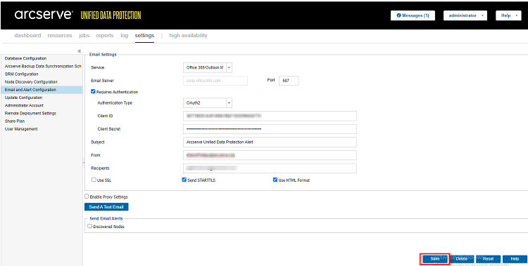 How to Configure Email and Alerts