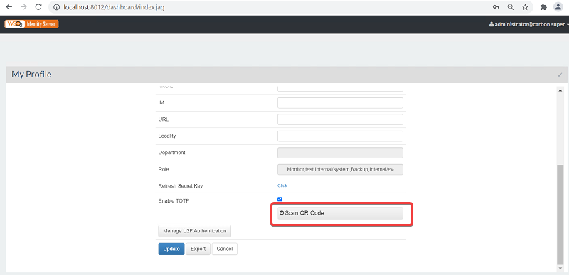 Reset MFA-Enabled UDP Console When TOTP is Not Available